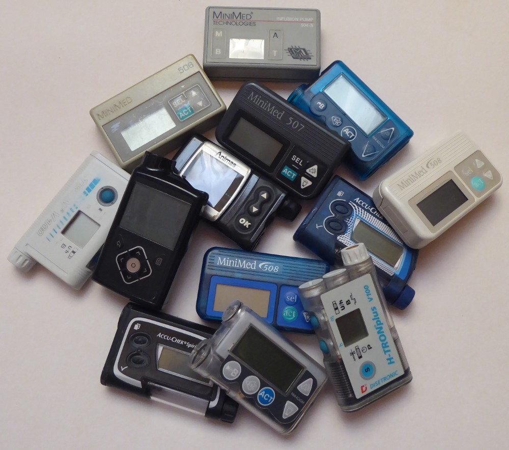 Inzulínové pumpy - Muzeum diabetes